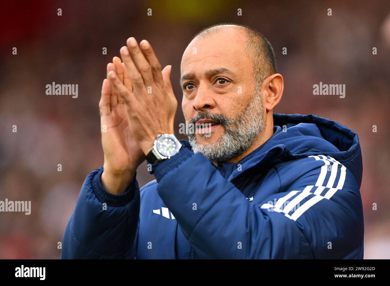 Nottingham, UK. 23rd Dec 2023. Nuno Espirito Santo, Nottingham Forest ...