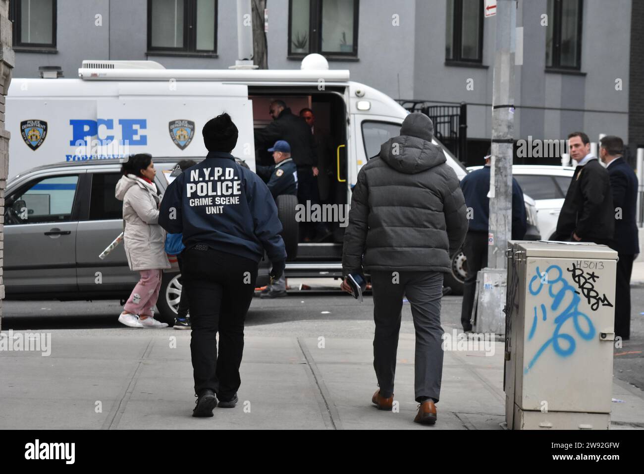 Crime scene unit nypd crime scene unit hi-res stock photography and ...
