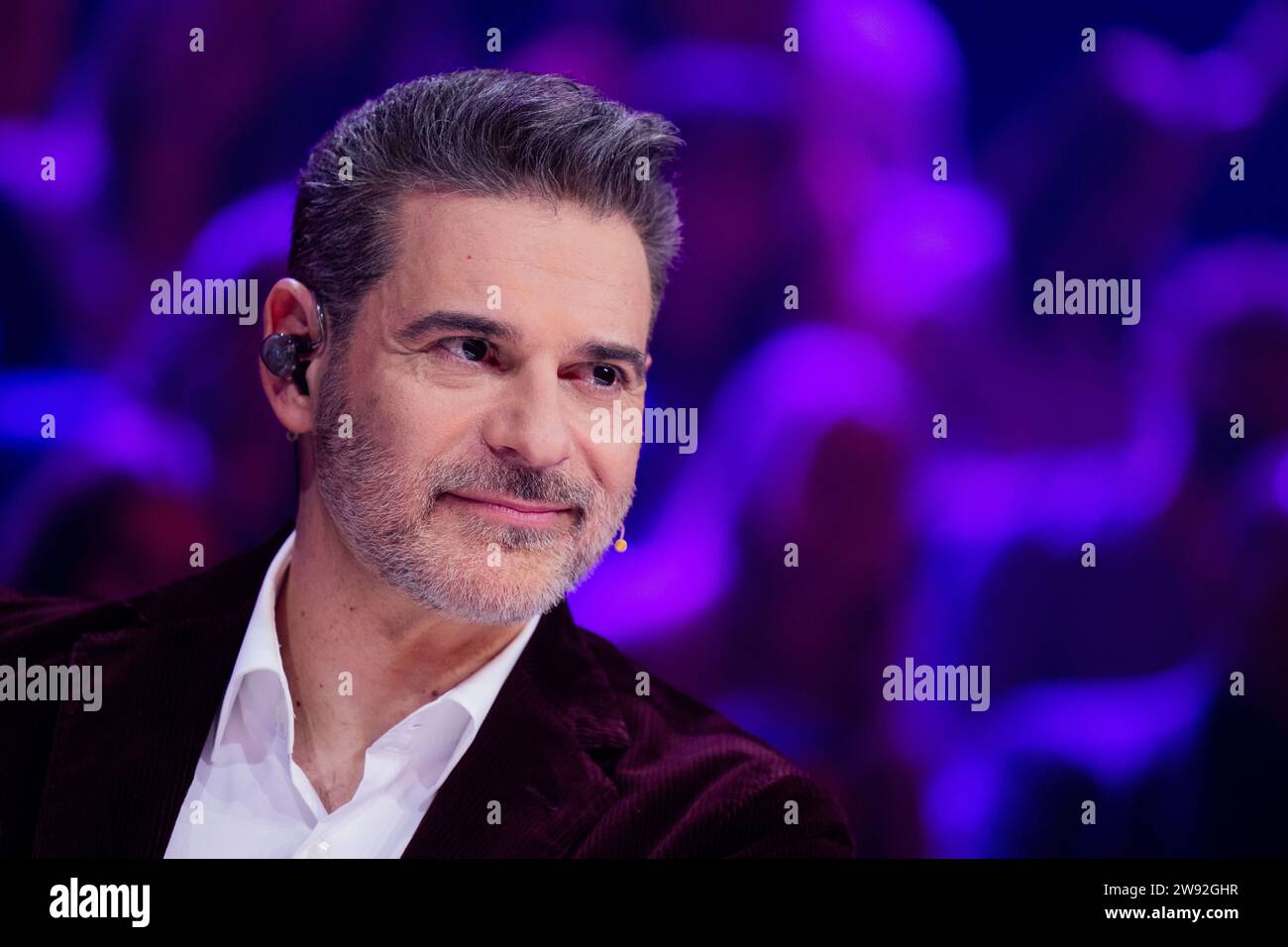 Cologne, Germany. 23rd Dec, 2023. Rick Kavanian from the guessing team ...