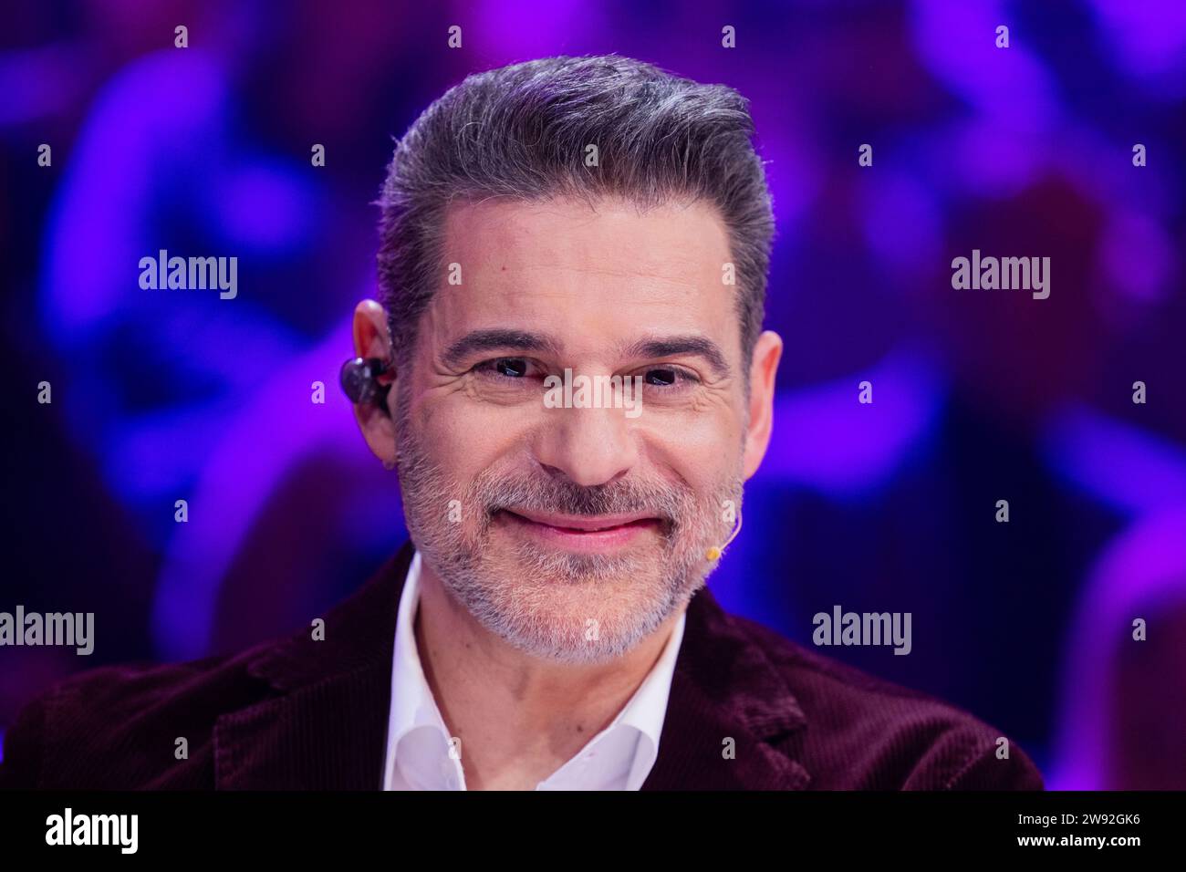 Cologne, Germany. 23rd Dec, 2023. Rick Kavanian from the guessing team ...