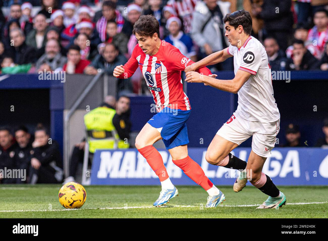 23rd December 2023; Metropolitano Stadium, Madrid, Spain, Spanish La ...