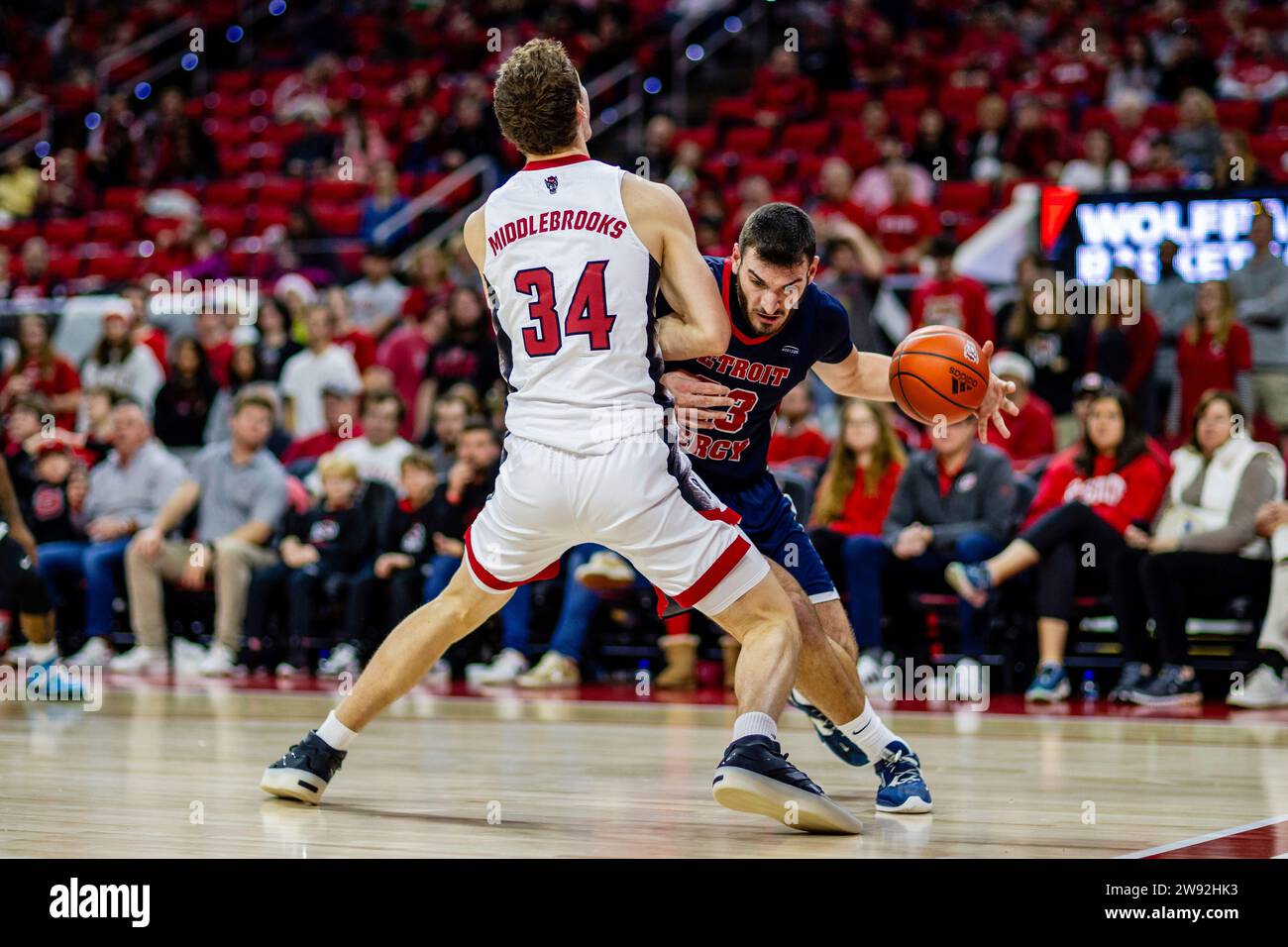 December 23, 2023: North Carolina State Wolfpack forward Ben ...
