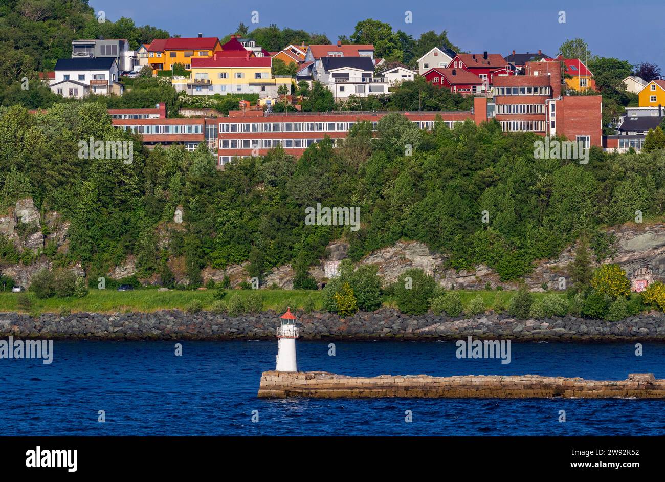 Lade molja lighthouse hi-res stock photography and images - Alamy