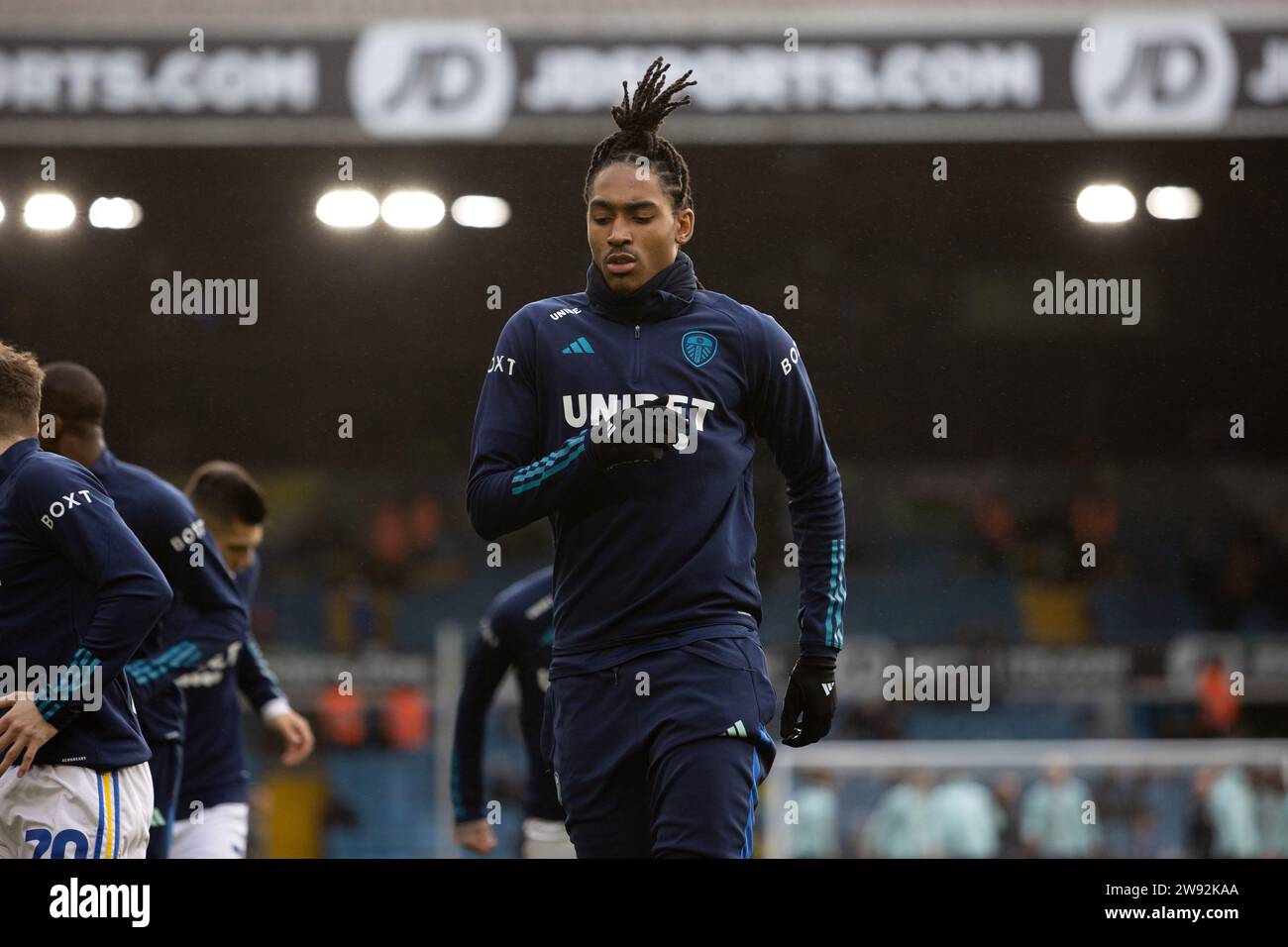 Djed spence leeds united hi-res stock photography and images - Alamy