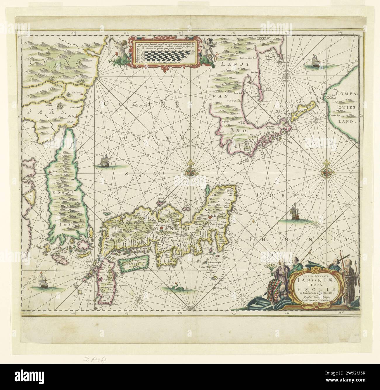 Korea japan map hi-res stock photography and images - Alamy