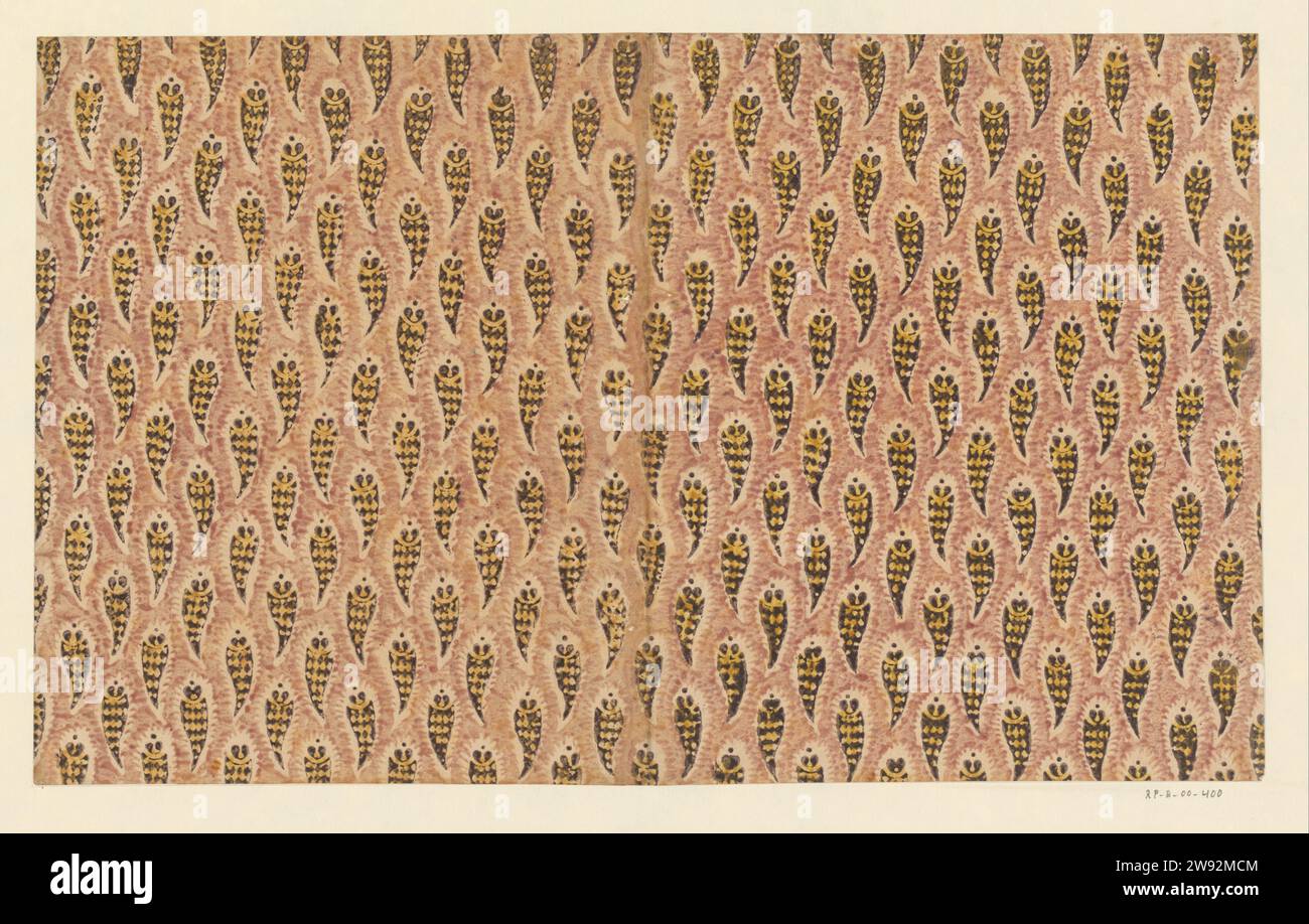 Leaf With Spreading Pattern Of Saved Leaf Shaped Motif Anonymous