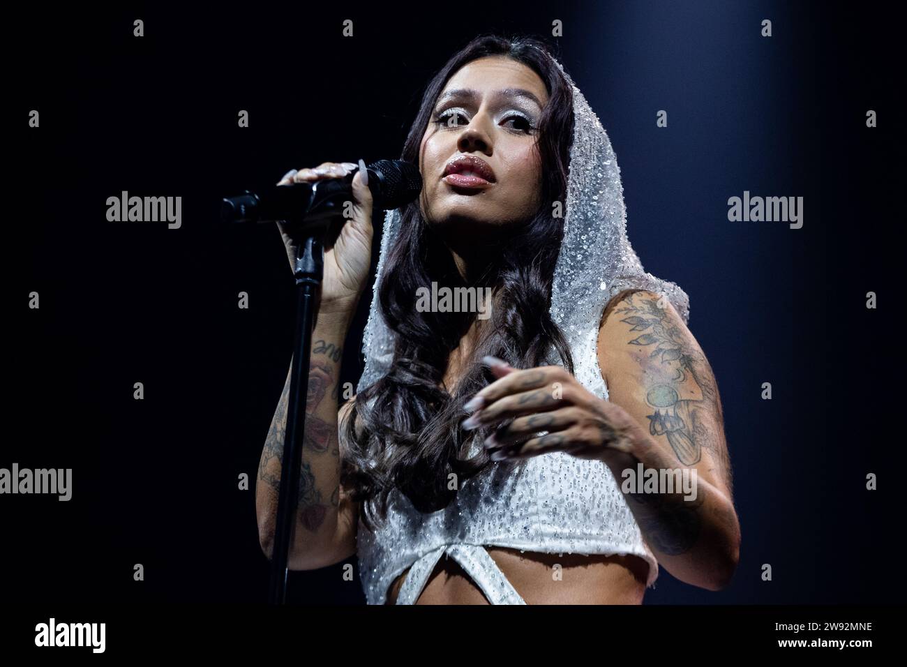 AMSTERDAM - The Dutch singer Tabitha during an AFAS Live performance ...
