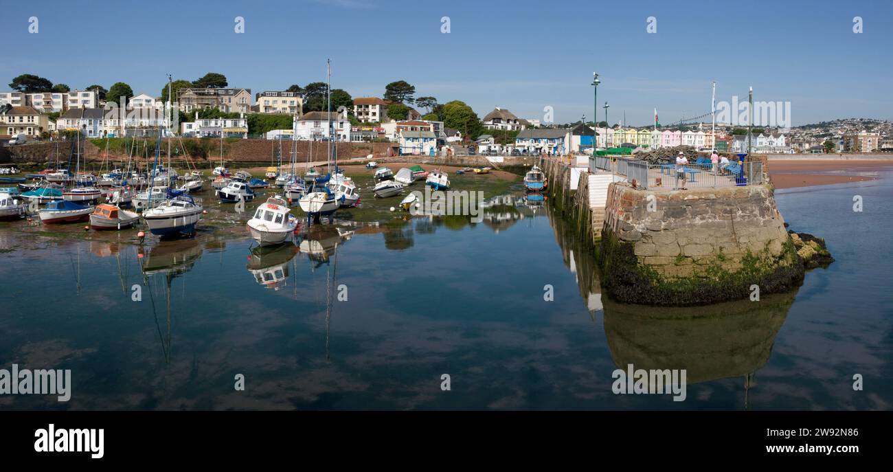 Paignton harbour in the English West Country Stock Photo - Alamy