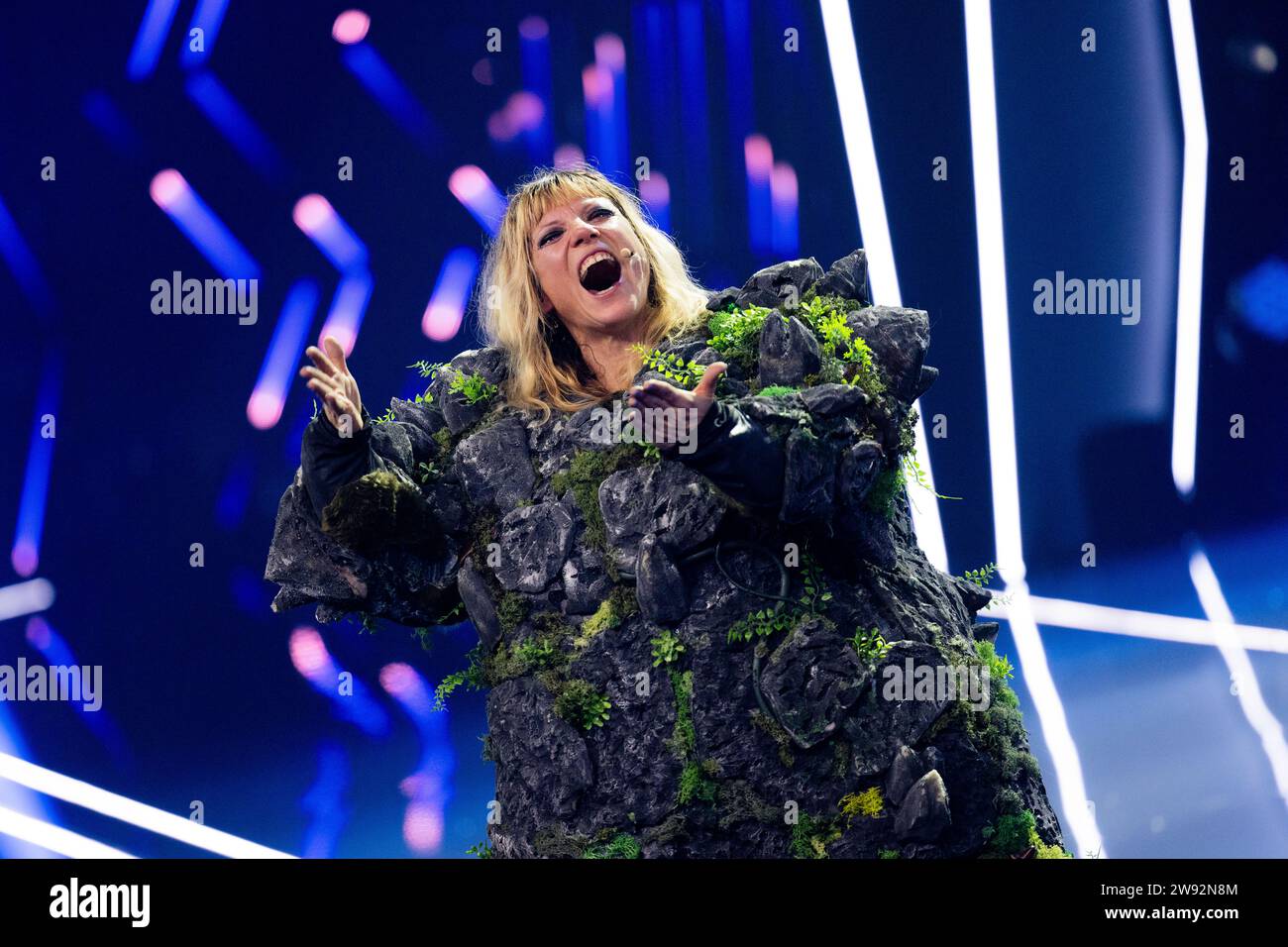Cologne, Germany. 23rd Dec, 2023. Mieze Katz, singer of the band Mia ...