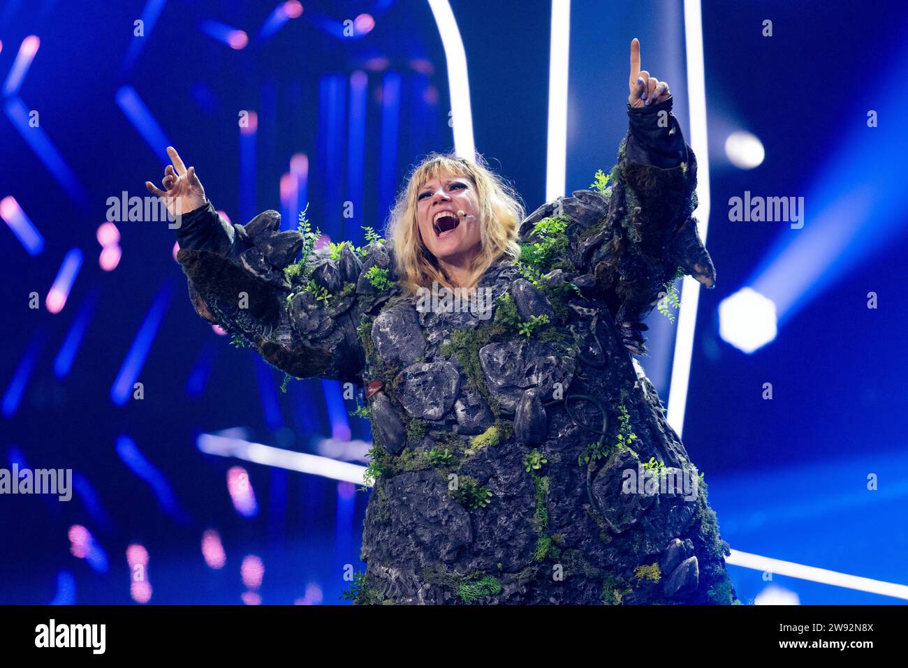 Cologne, Germany. 23rd Dec, 2023. Mieze Katz, singer of the band Mia ...