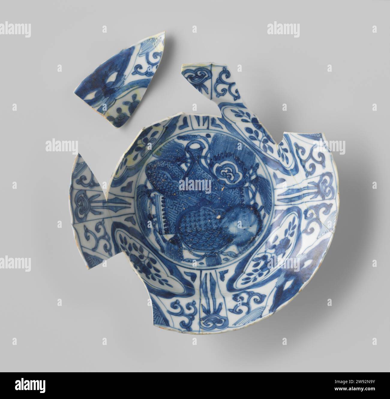 Deep sign from V.O.C. ship De 'Witte Leeuw', Anonymous, Before 1613 ...