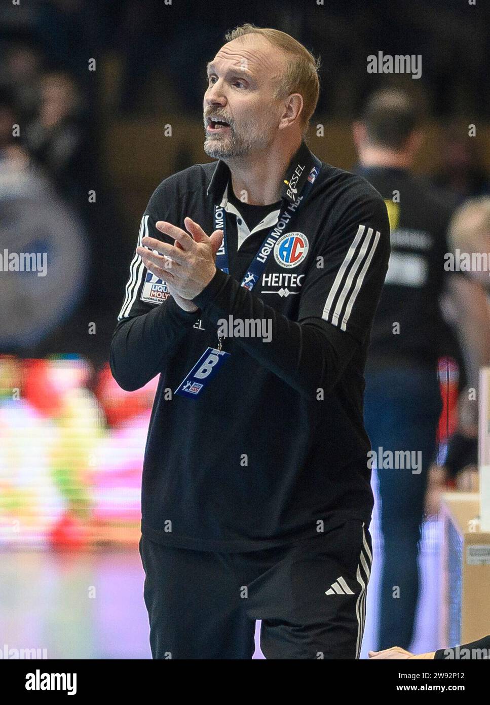 Eisenach, Deutschland. 23rd Dec, 2023. Hartmut Mayerhoffer (Trainer, HC ...