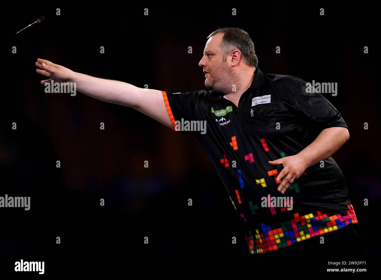 Ryan Joyce during his match against Stephen Bunting on day nine of the ...