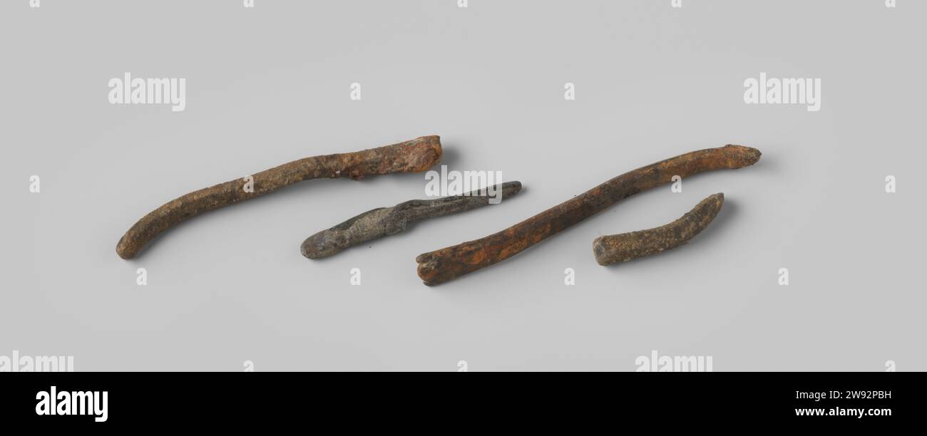 Stems of spoons from the wreck of the East Indians Meresteijn ...