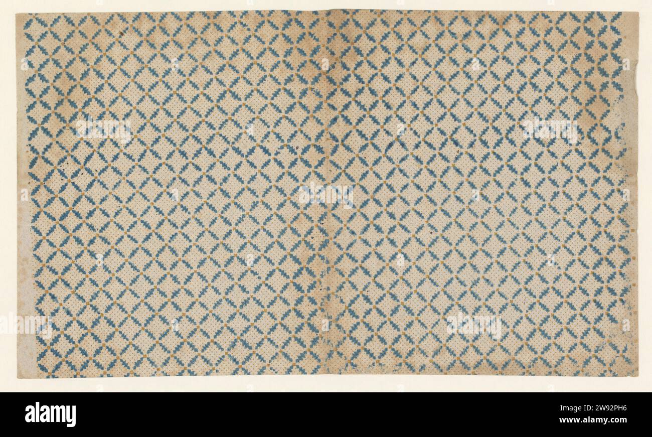 Leaf with windscreen pattern of serrated lines with continuous points ...