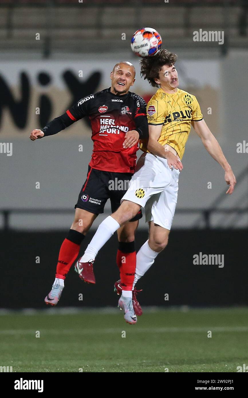 HELMOND, Netherlands. 23rd Dec, 2023. football, Dutch Keuken Kampioen ...