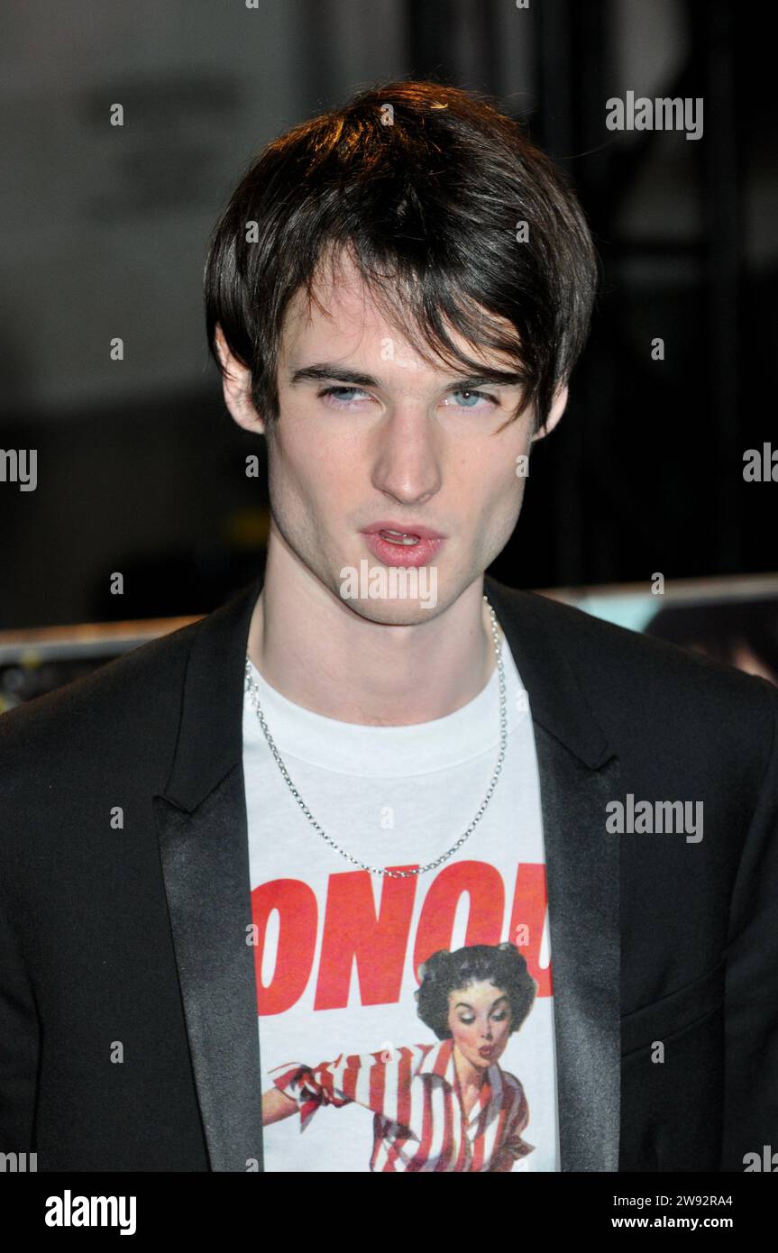 Tom Sturridge, The Boat That Rocked Premiere, London, UK Stock Photo ...