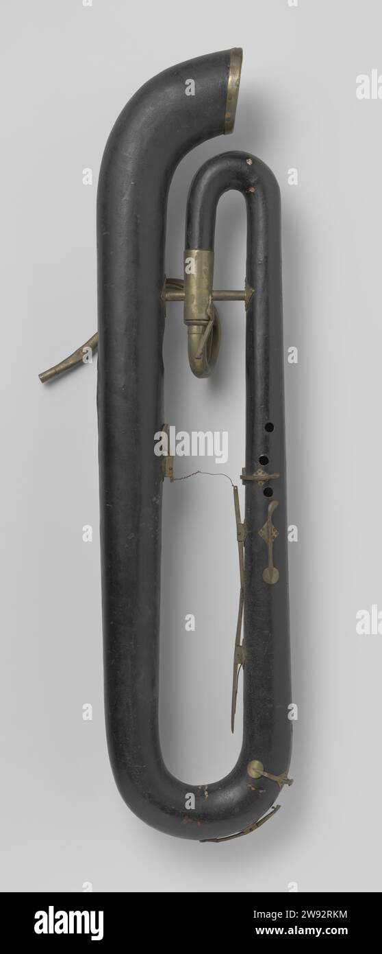 Serpent, anonymous, c. 1815 - c. 1830 musical instrument. wind ...