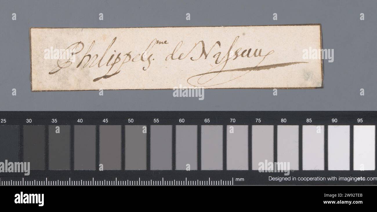 Signature prince philip hi-res stock photography and images - Alamy