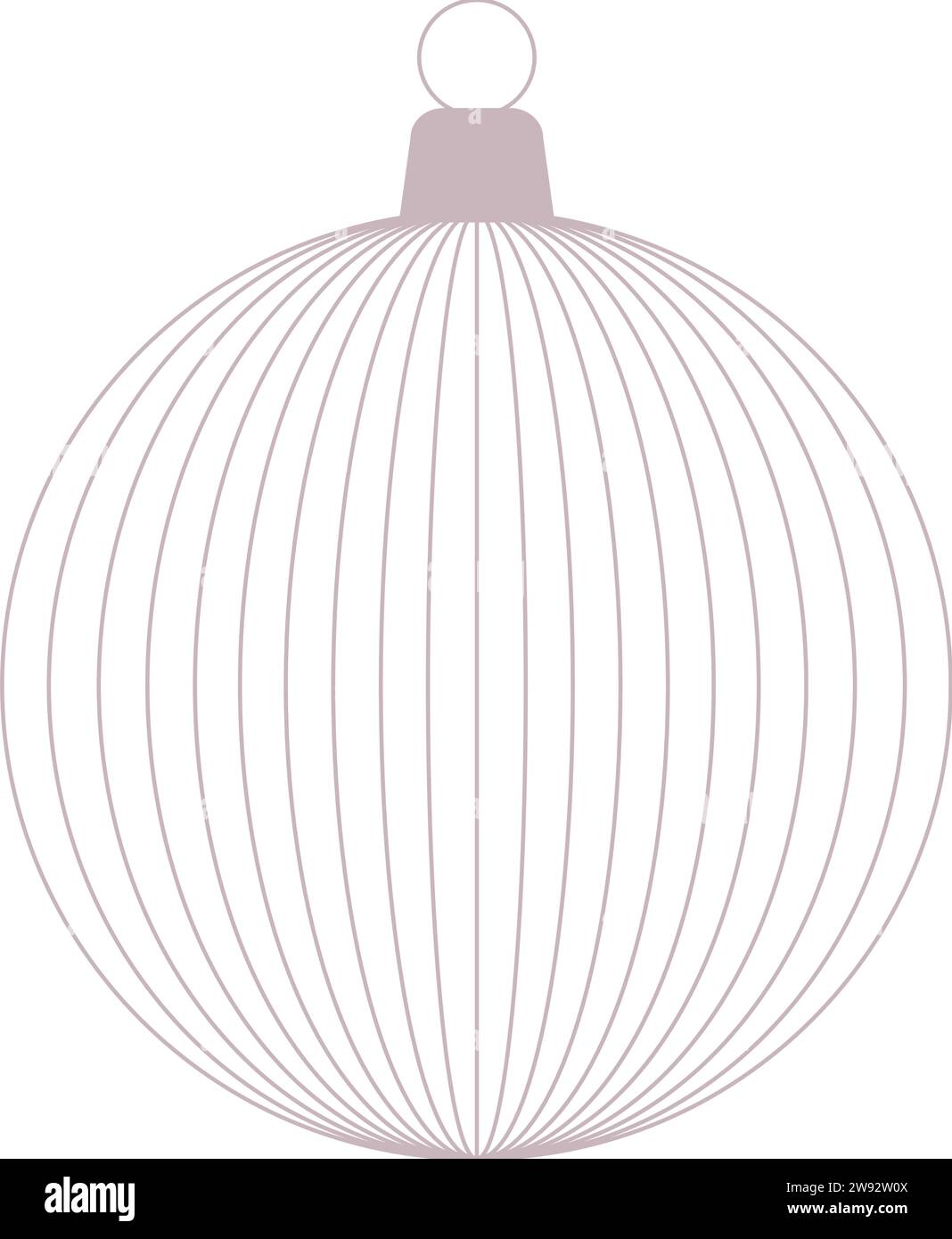 Christmas ball mallow with transparent background Stock Vector Image ...