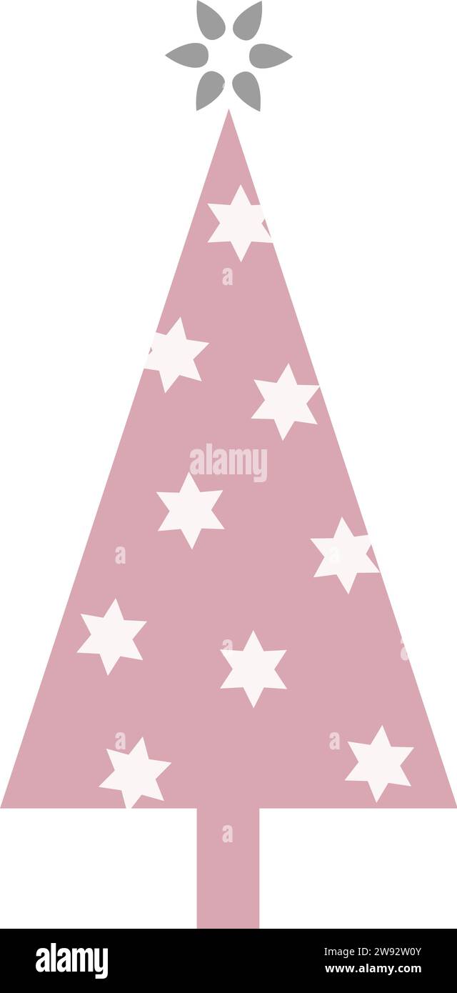 cute Christmas trees, Christmas trees with transparent background Stock ...