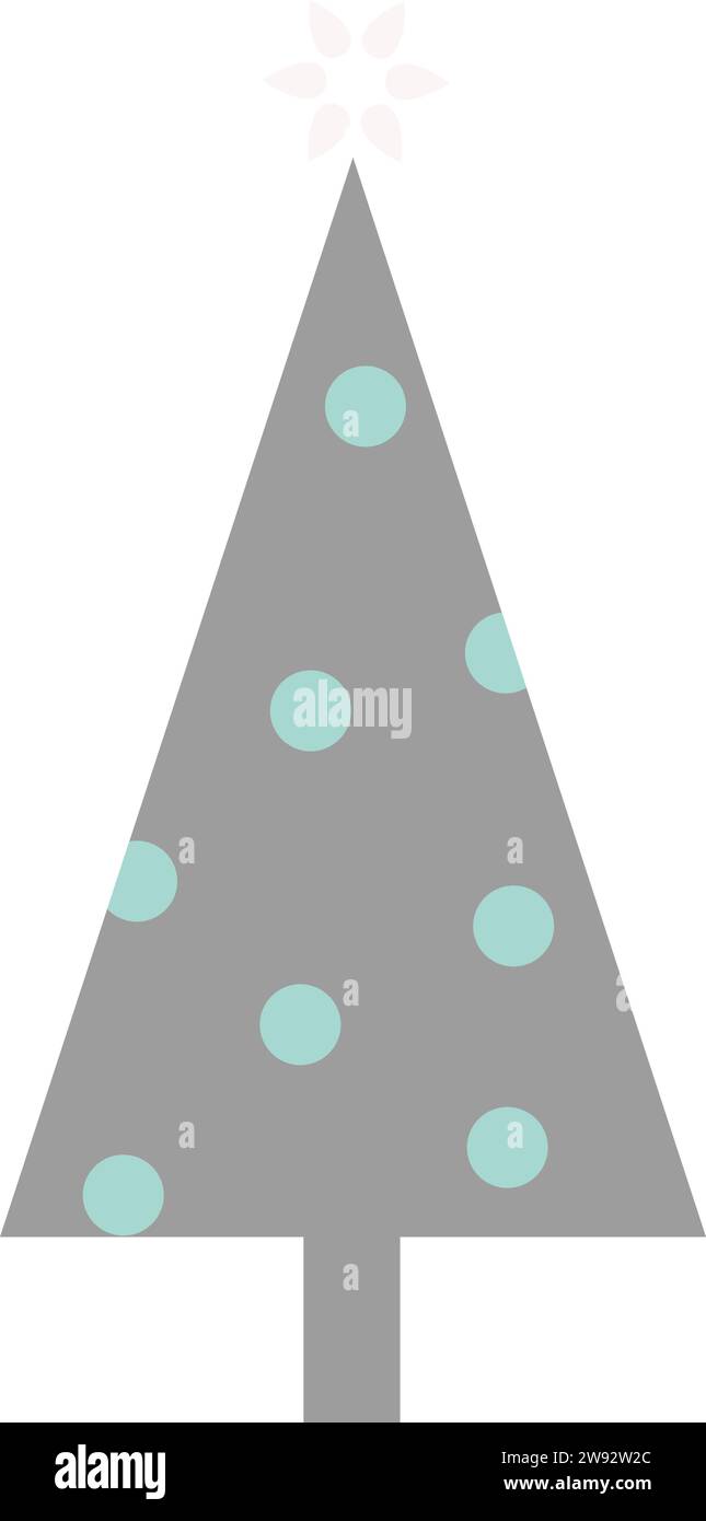 cute Christmas trees, Christmas trees with transparent background Stock ...