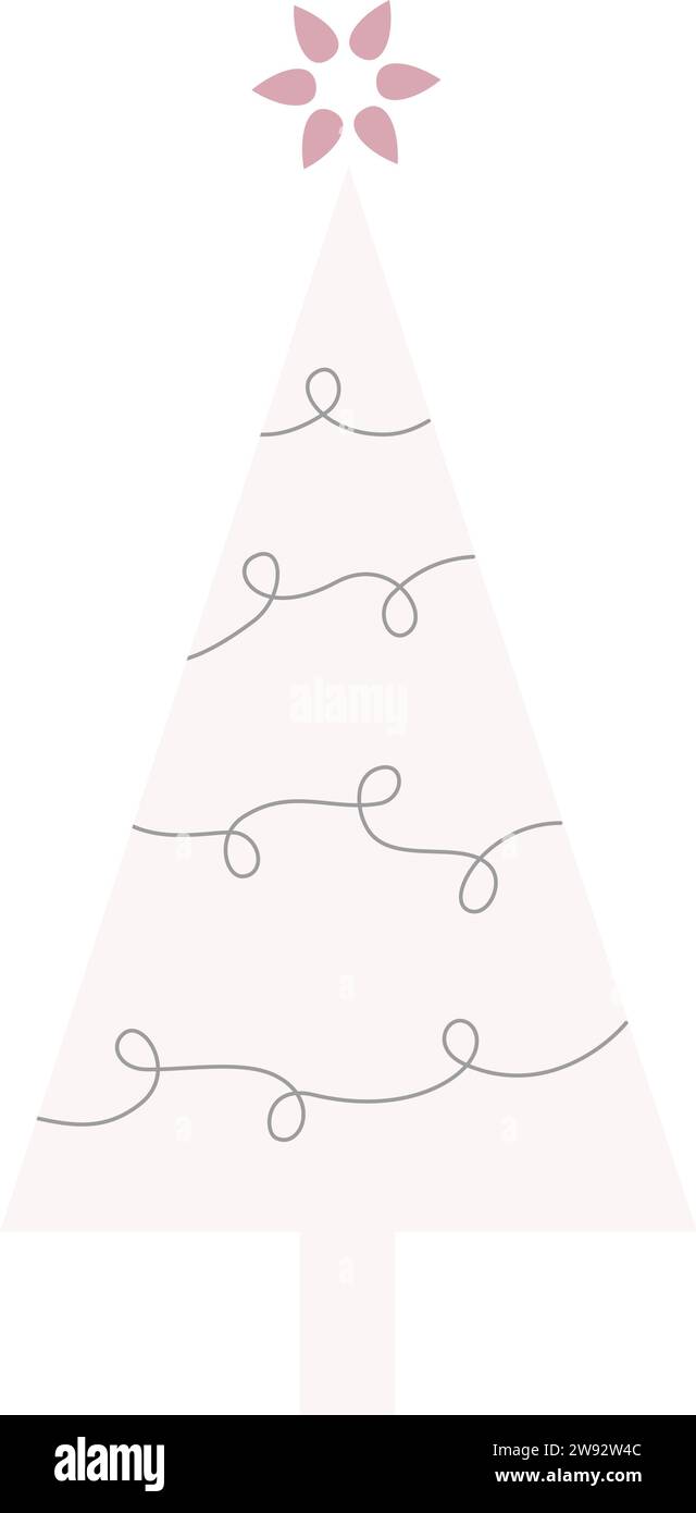 cute Christmas trees, Christmas trees with transparent background Stock ...