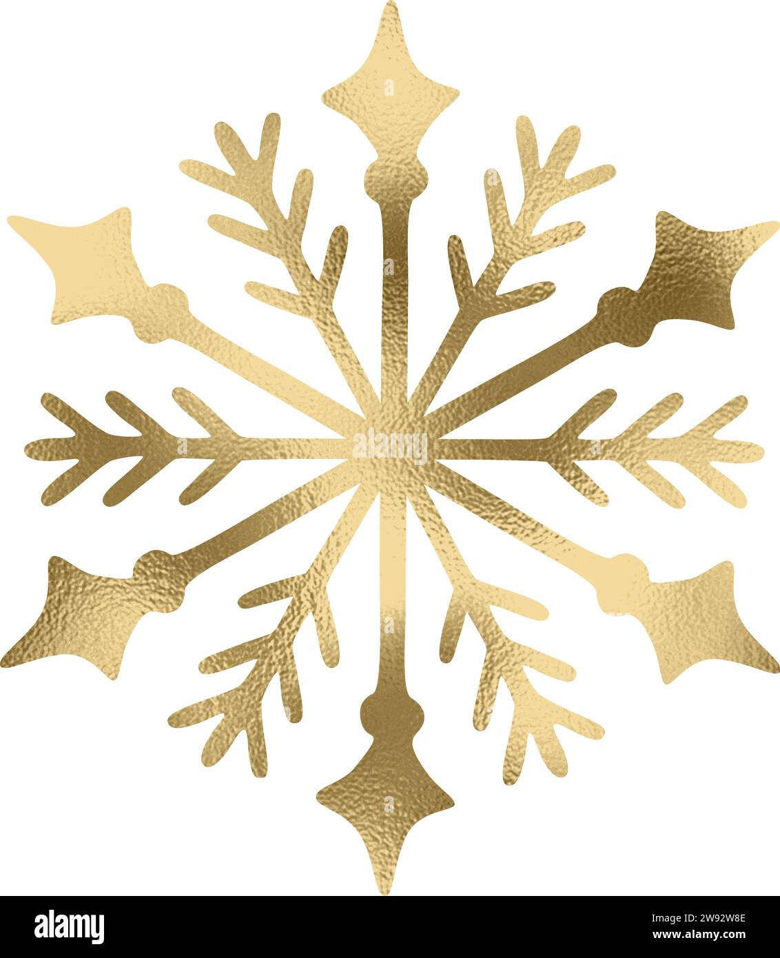 Snowflake gold with transparent background Stock Vector Image & Art - Alamy