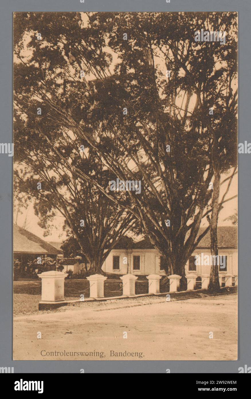 Pasar Baroe-Bandoeng, Bookstore Visser & Co., c. 1900 One of three ...