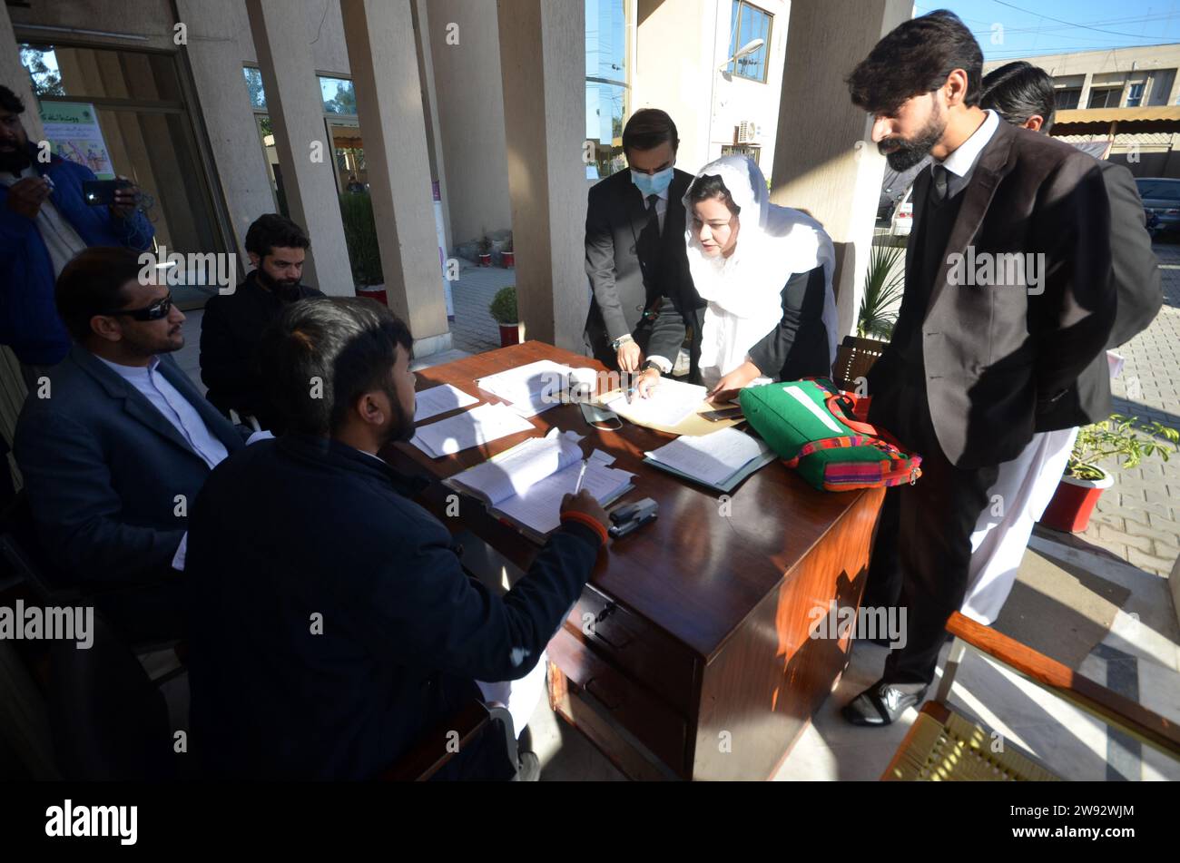 Peshawar, Peshawar, Pakistan. 23rd Dec, 2023. Pakistan Election ...