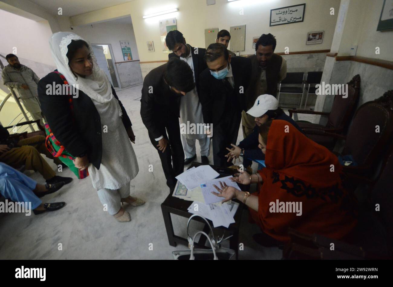 Peshawar, Peshawar, Pakistan. 23rd Dec, 2023. Pakistan Election ...