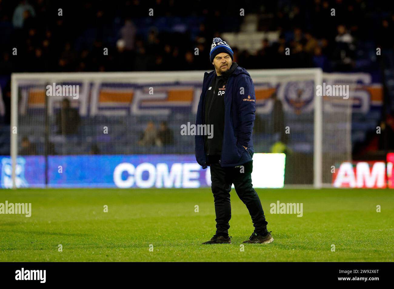 Dean Pickering Snr (Kit Man) of Oldham Athletic Association Football ...