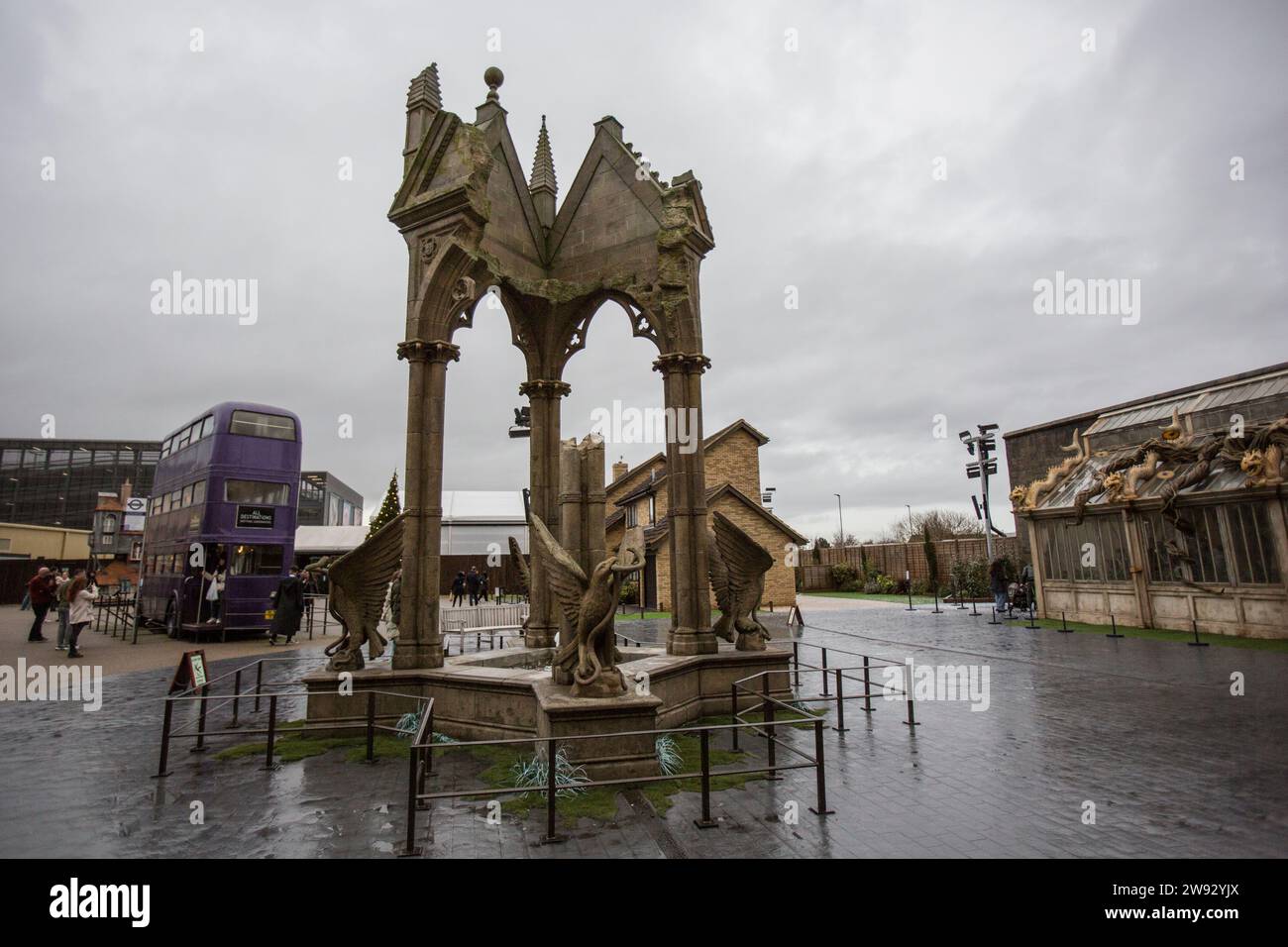 Harry Potter Studio Tour, Warner Bros Studio, London, UK Stock Photo ...