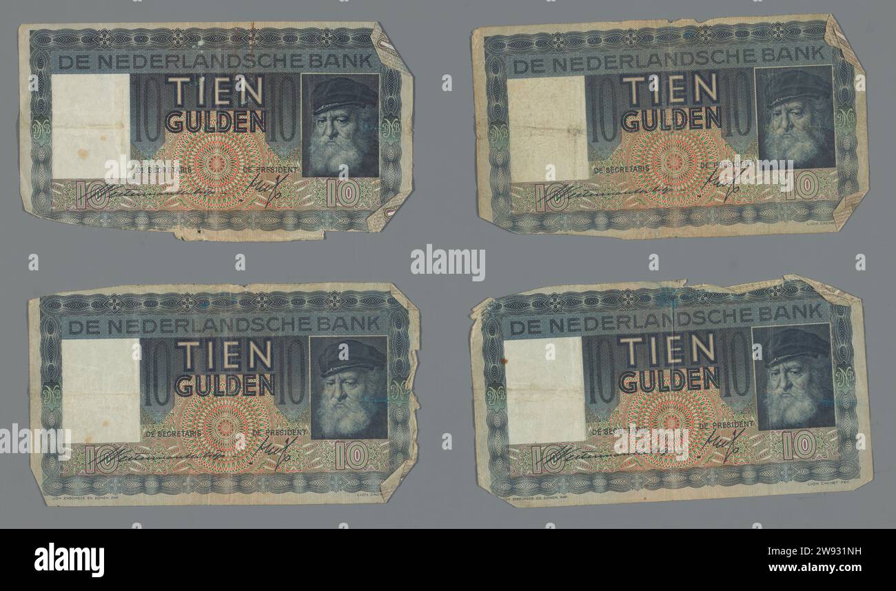 Old dutch banknote money hi-res stock photography and images - Alamy