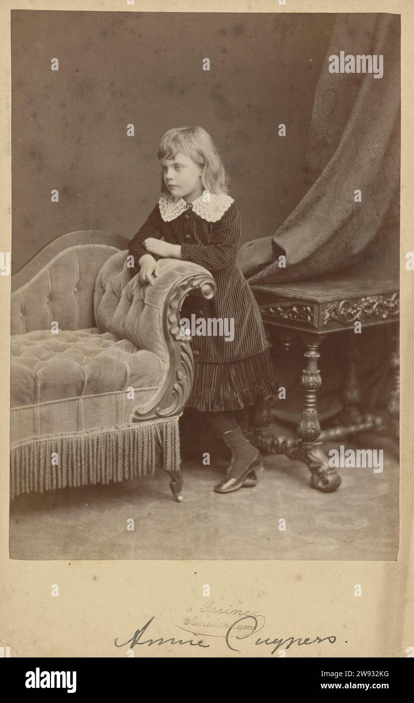 Portrait of Annie Cuypers, Wegner & Mottu, 1850 - 1899 photograph Photo ...