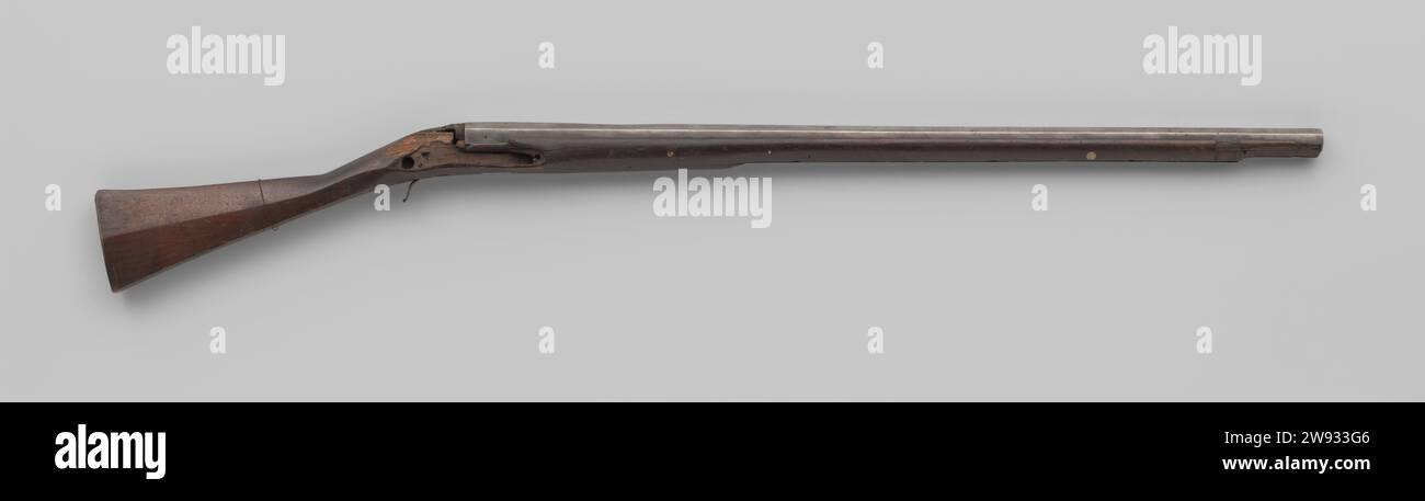 Rifle of the V.O.C. with red copper tires, anonymous, 1599 - 1799 ...