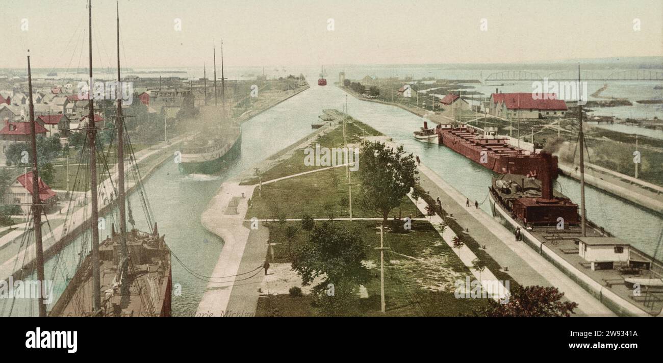 Sault ste marie soo locks hi-res stock photography and images - Alamy