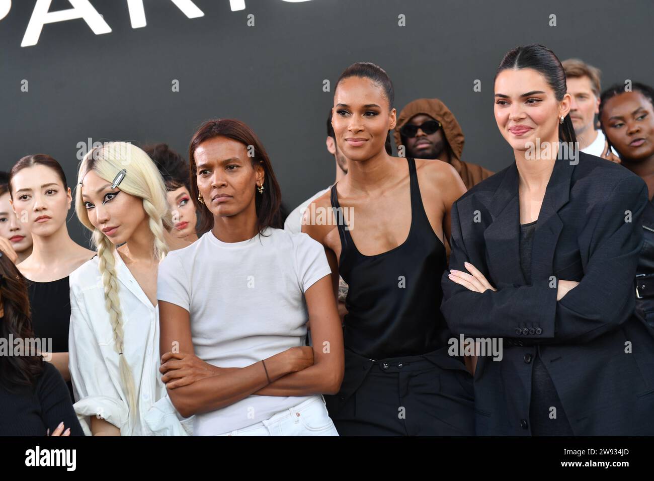 Kendall Jenner, Eva Longoria, Andie MacDowell, Viola Davis and Aishwarya Rai walk the runway ...