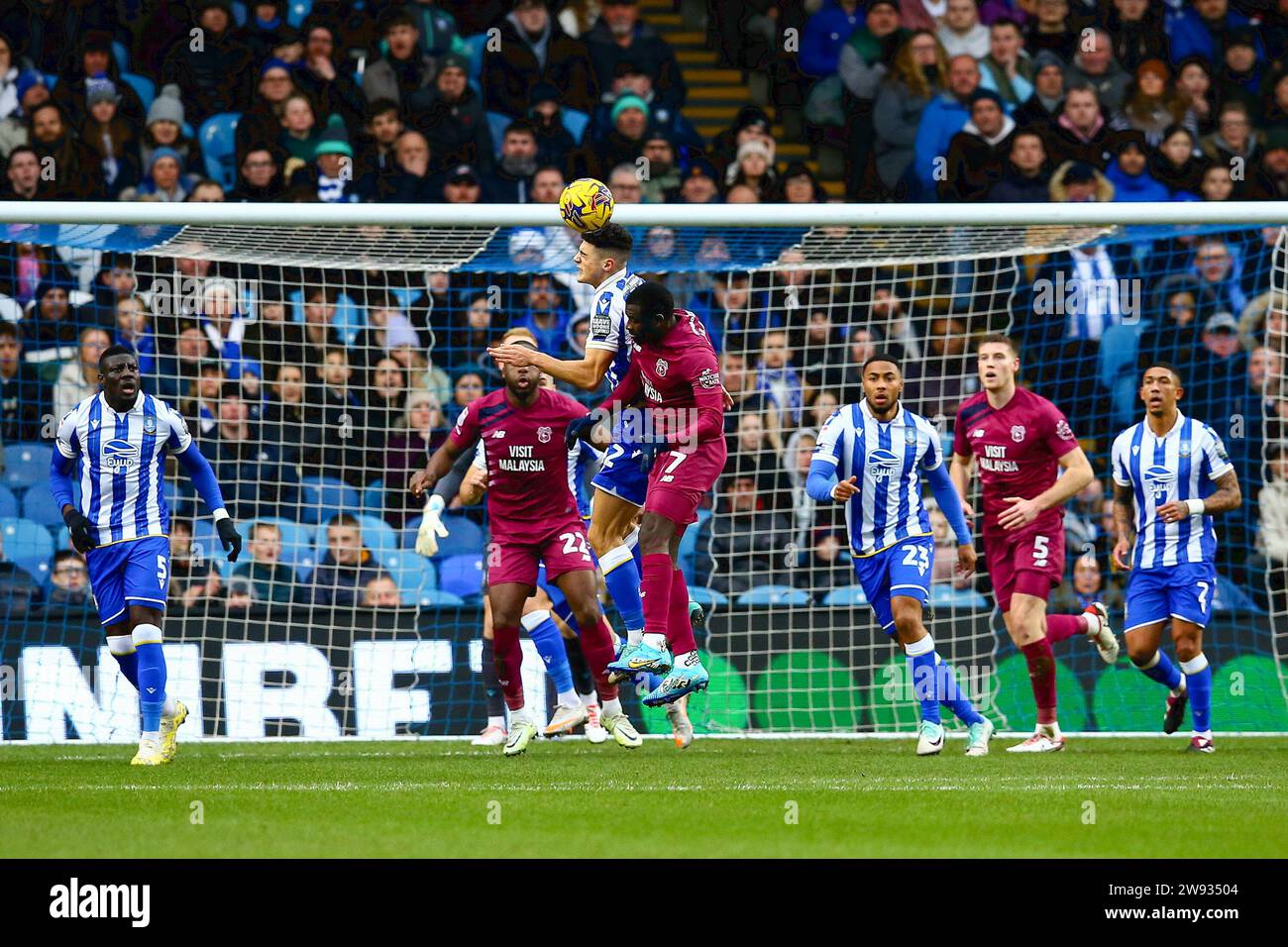Hillsborough Stadium, Sheffield, England - 23rd December 2023 Bailey ...