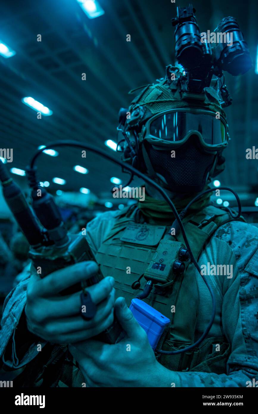 U.S. Marine Corps Cpl. Matt Milton, a squad leader attached to Bravo ...