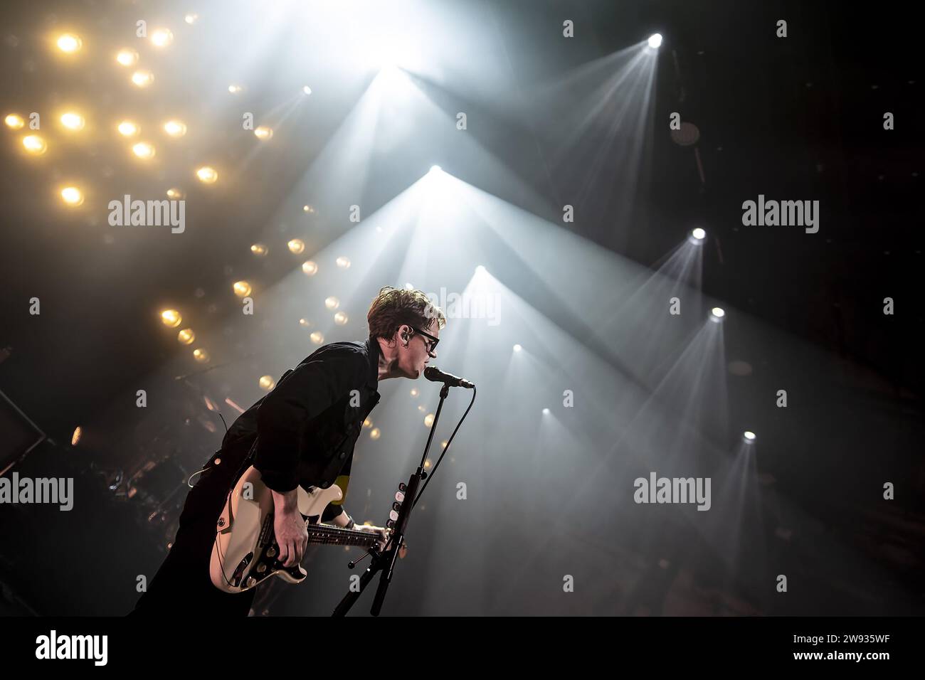 CAMBRIDGE, ENGLAND: McFly perform on stage at the Cambridge Corn ...