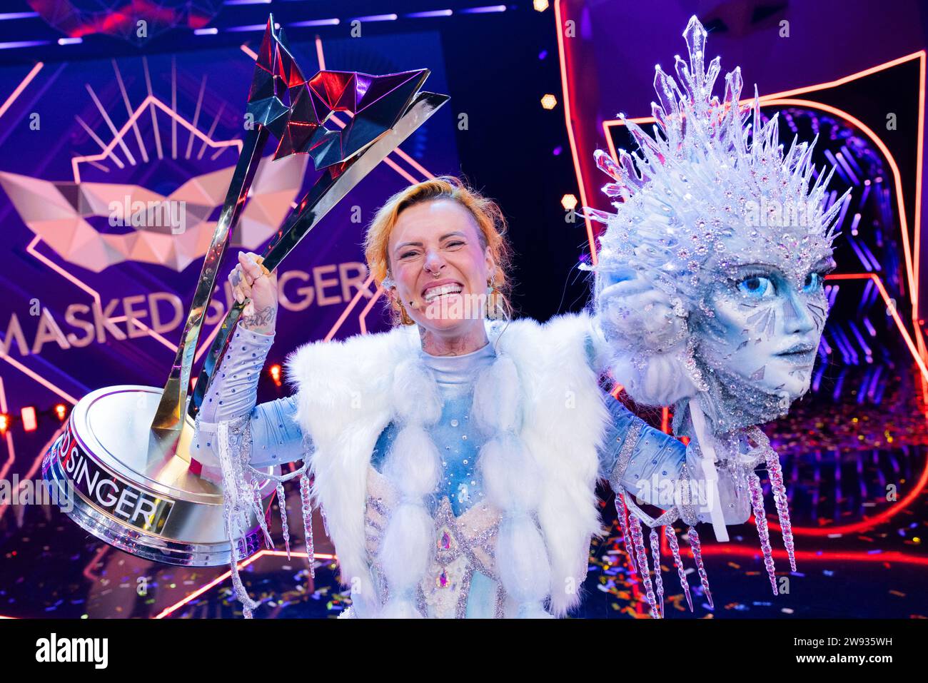 Cologne, Germany. 23rd Dec, 2023. Jennifer Weist, singer of the band ...