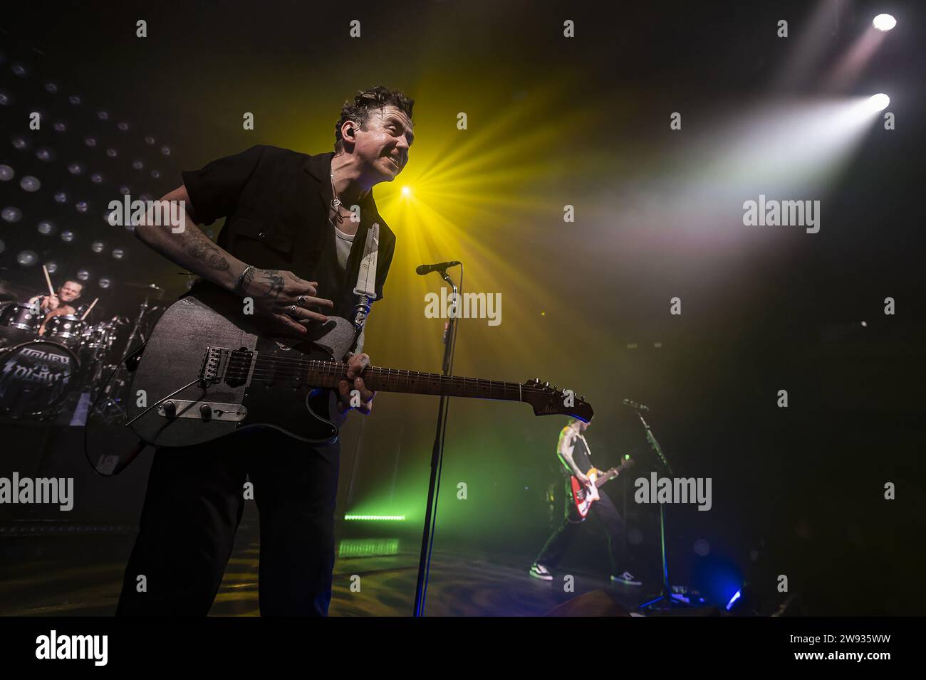 CAMBRIDGE, ENGLAND: McFly perform on stage at the Cambridge Corn ...