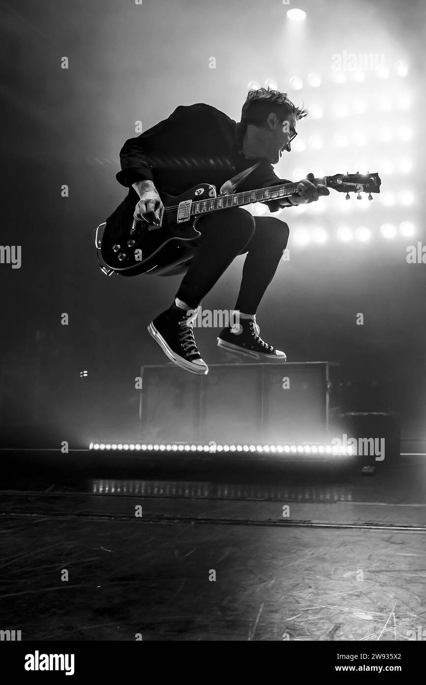 CAMBRIDGE, ENGLAND: McFly perform on stage at the Cambridge Corn ...