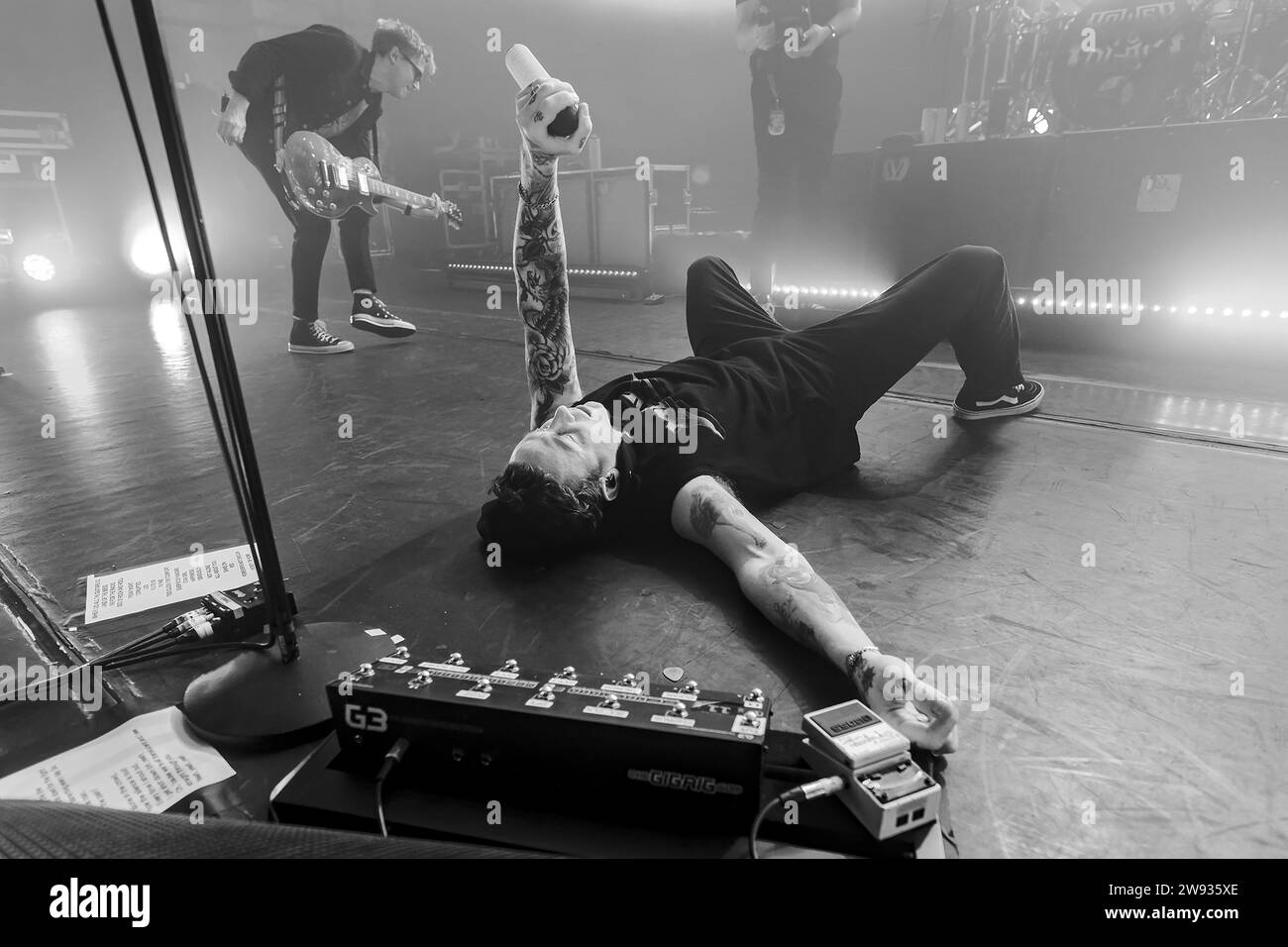 CAMBRIDGE, ENGLAND: McFly perform on stage at the Cambridge Corn ...