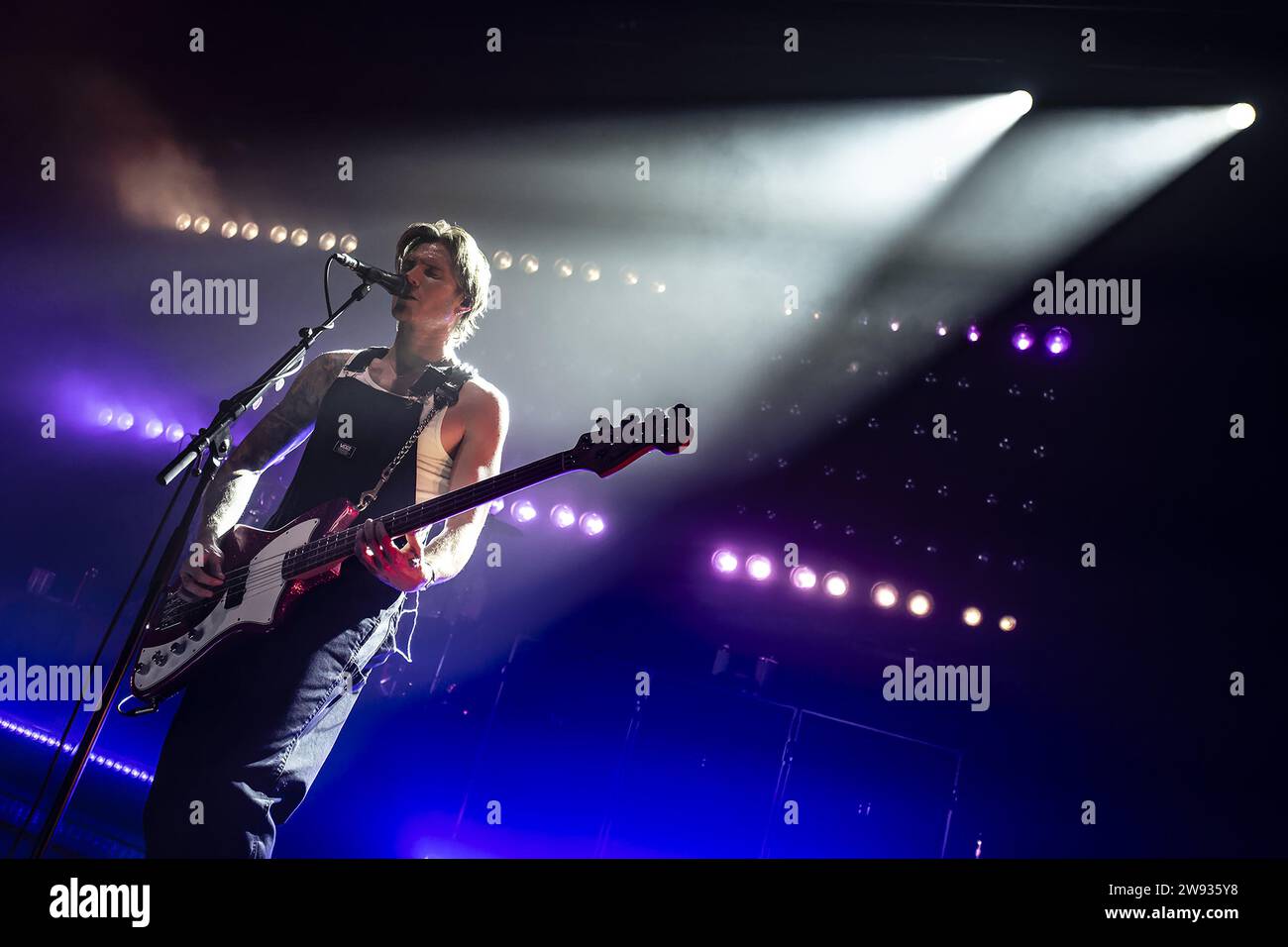 CAMBRIDGE, ENGLAND: McFly perform on stage at the Cambridge Corn ...