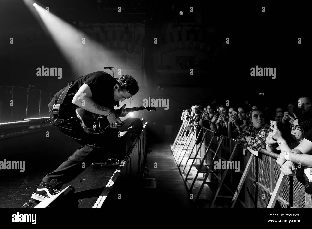 CAMBRIDGE, ENGLAND: McFly perform on stage at the Cambridge Corn ...