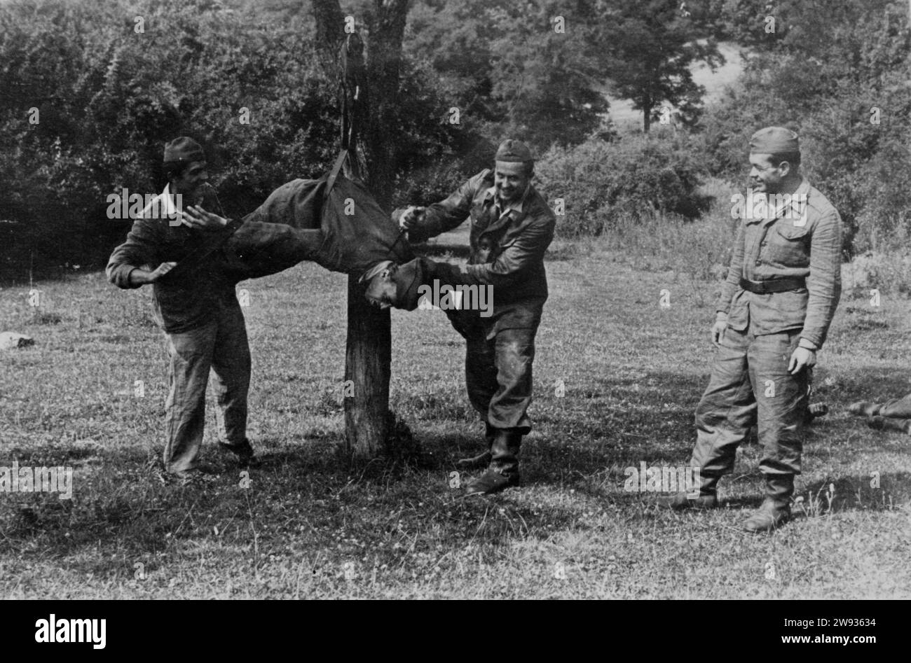 Young men from Czechoslovakia in compulsory military service ...