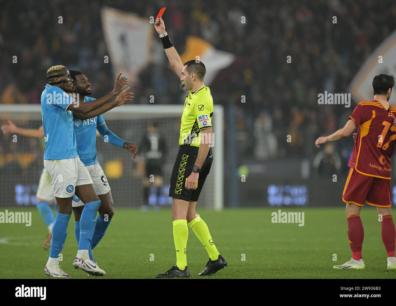 Stadio Olimpico, Rome, Italy. 23rd Dec, 2023. Serie A Football; Roma ...