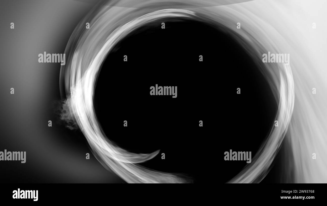 Abstract spiral smoke. Computer generated 3d render Stock Photo - Alamy